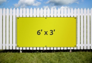 500gsm PVC Banner 6 x 3 (1830mm x 914mm) - nottinghambanners.com