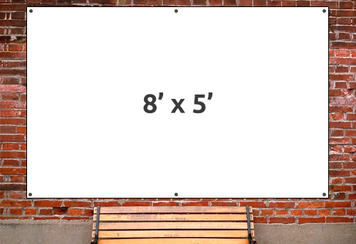 500gsm PVC Banner 8 x 5 (2440mm x 1525mm) - nottinghambanners.com